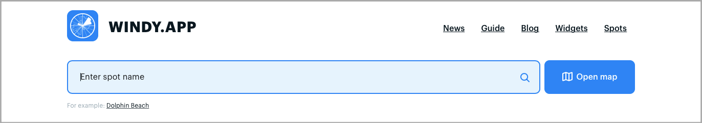 User guide to Weather Map on the website - Windy.app
