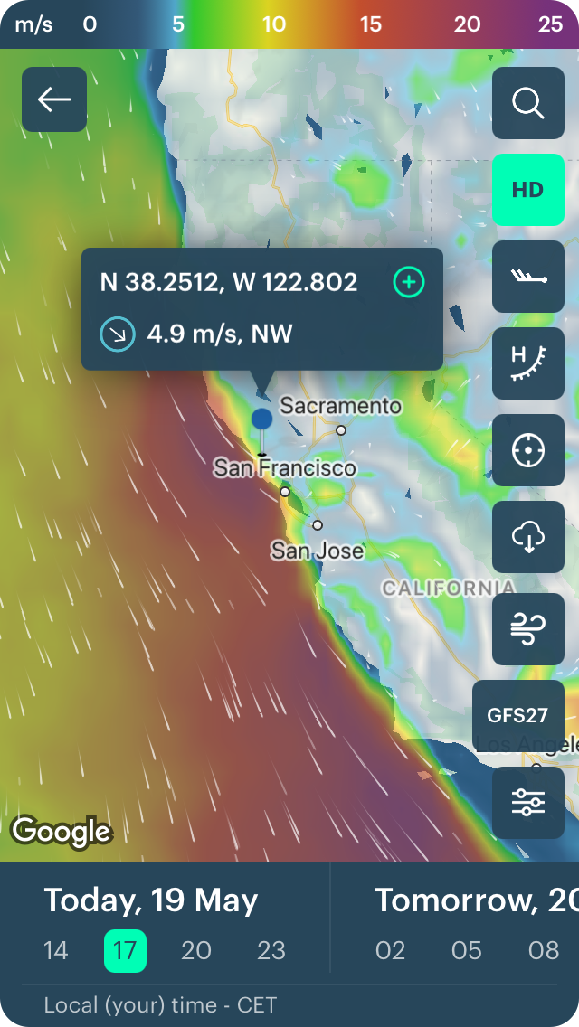 How to read a weather map like an expert. Wind, precipitation, fronts ...