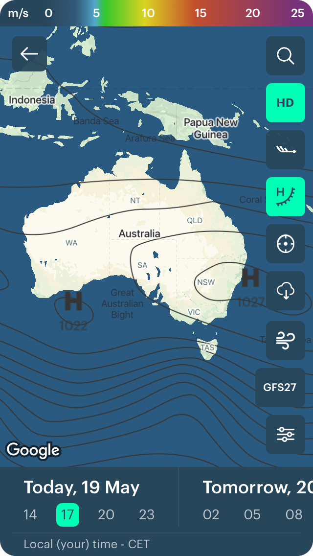 How to read a weather map like an expert. Wind, precipitation, fronts ...