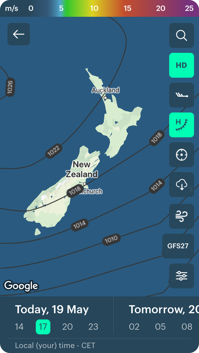 How to read a weather map like an expert. Wind, precipitation, fronts ...