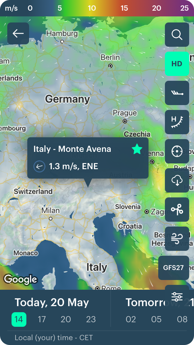 What is cloud base and how else do we measure clouds - Windy.app